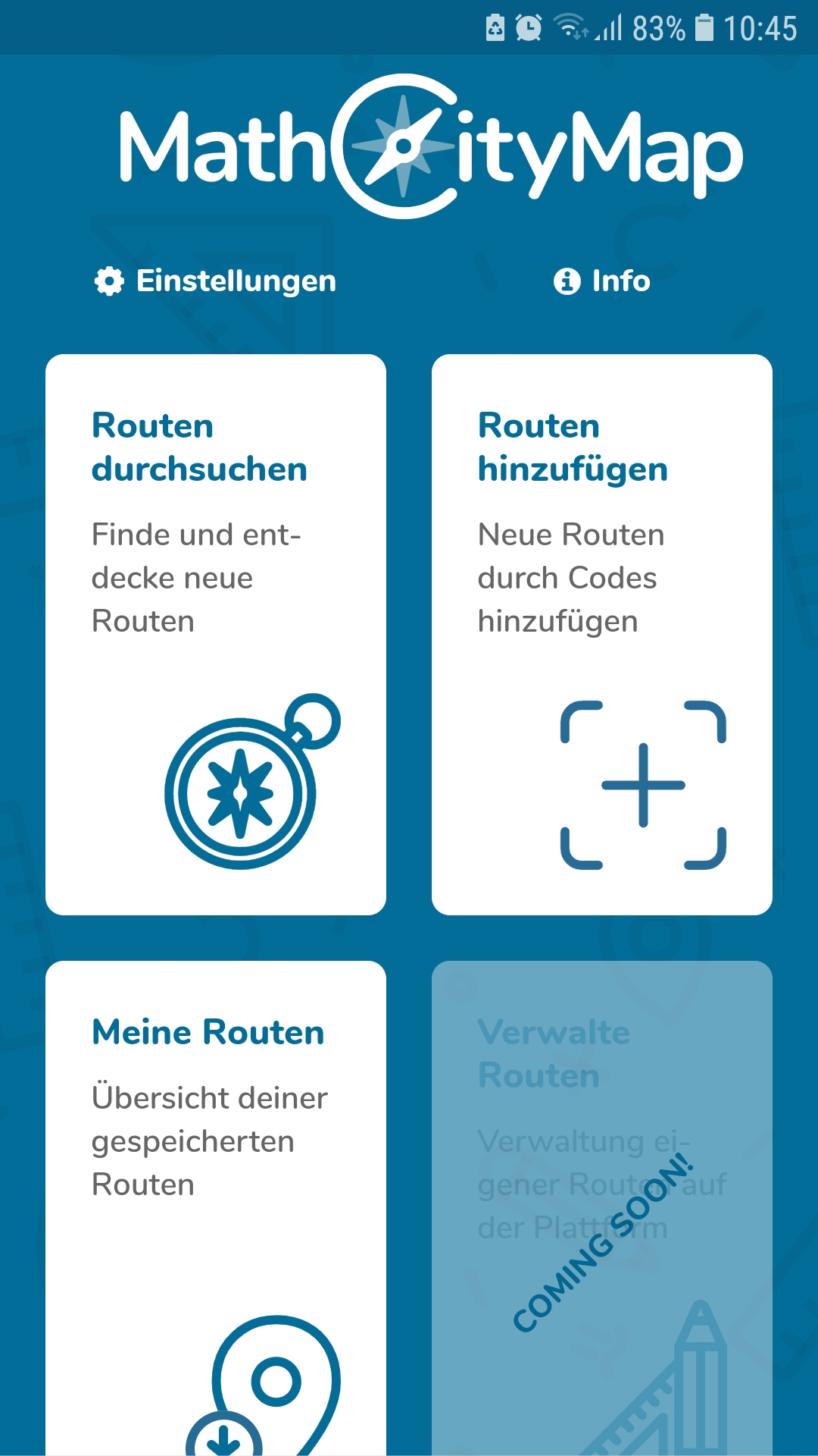 Neue Features der MathCityMap-App | MathCityMap