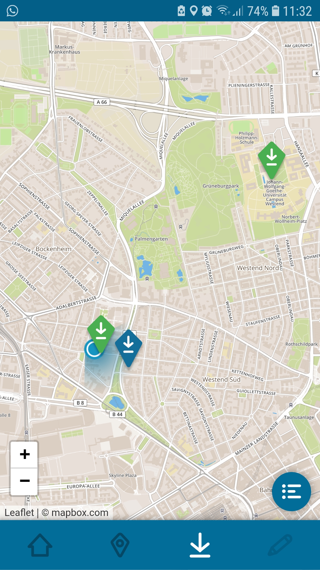Neue Features der MathCityMap-App | MathCityMap