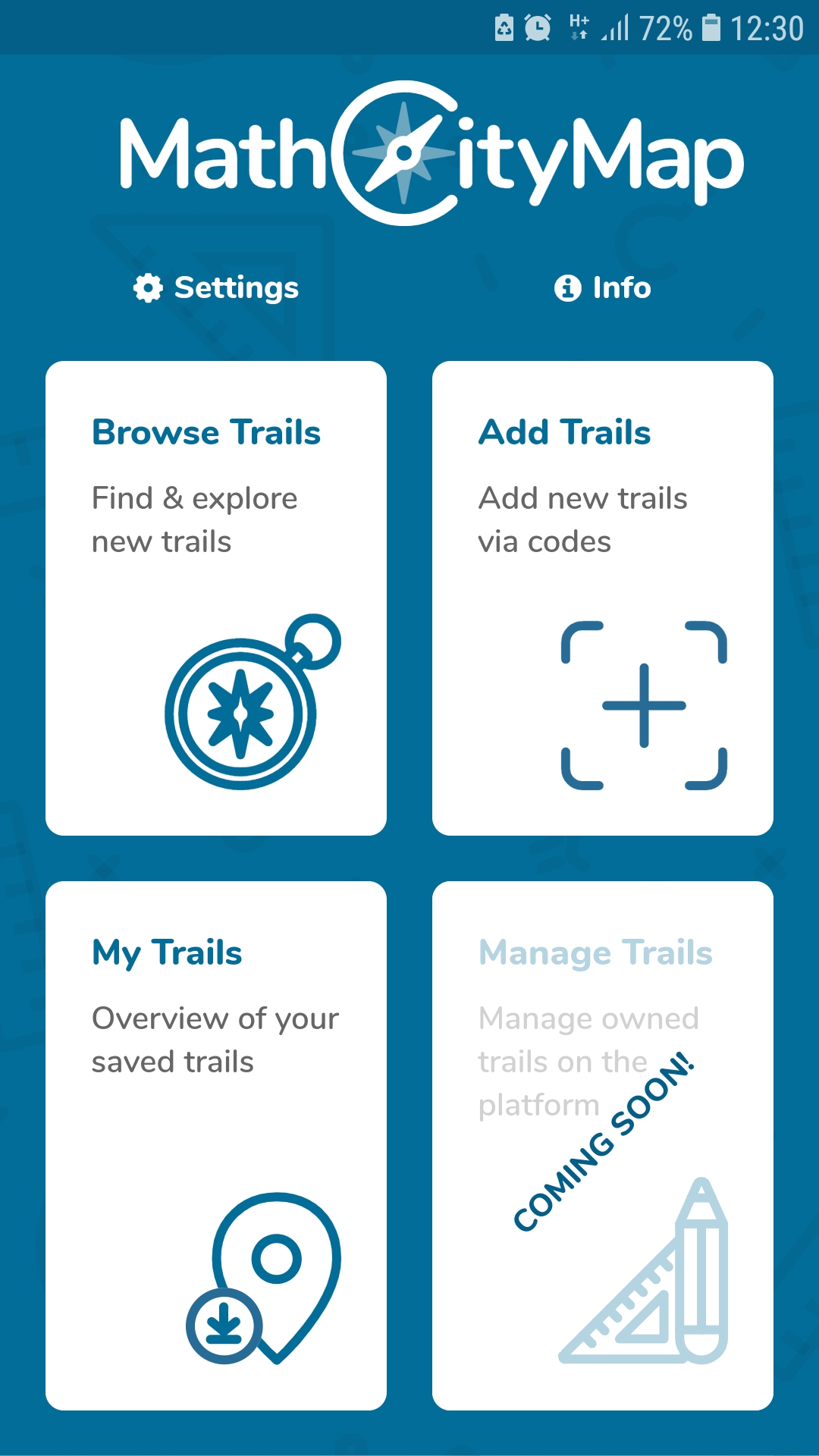 New Features of the MathCityMap app | MathCityMap