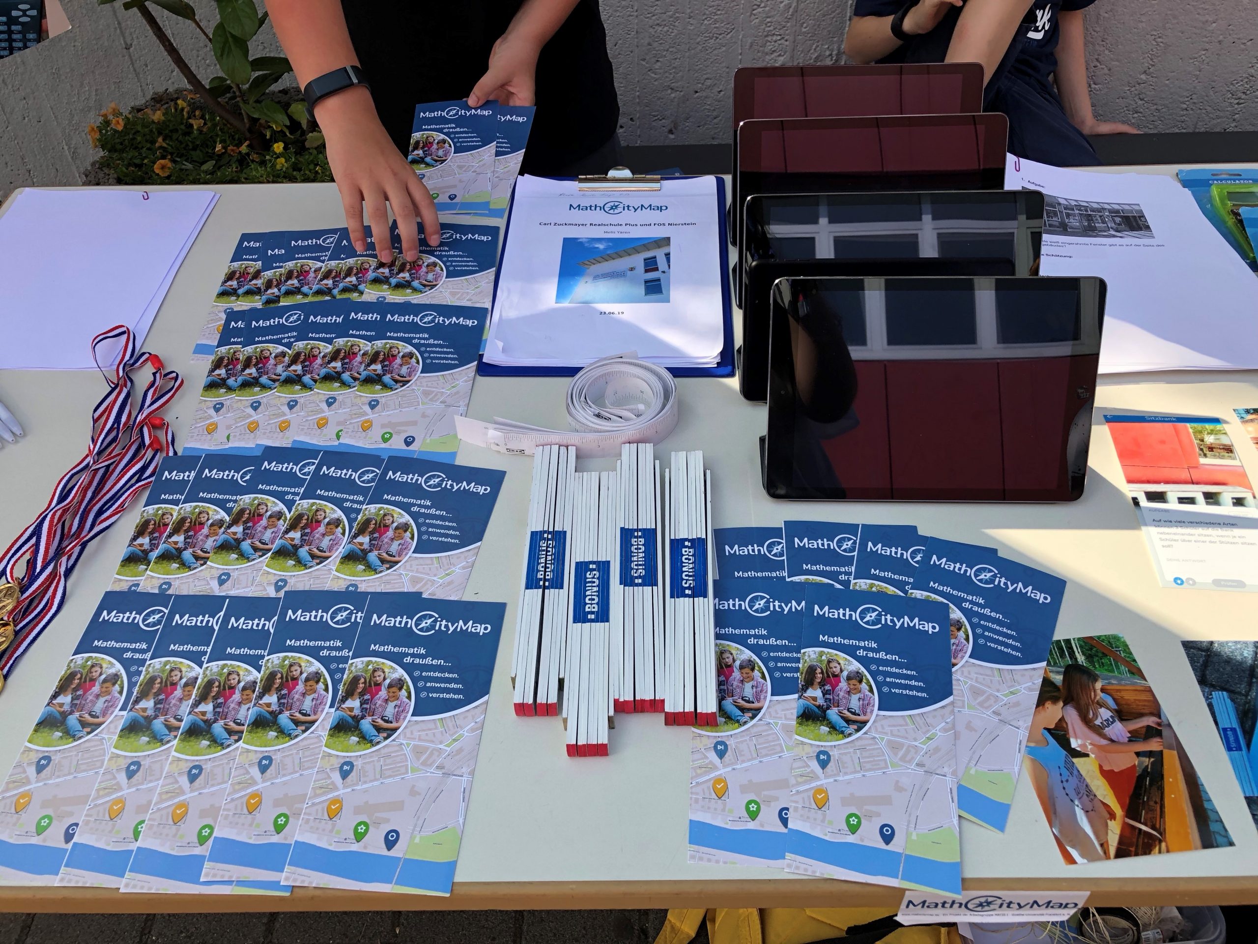 Rückblick 2019: Projektwoche zu MathCityMap | MathCityMap