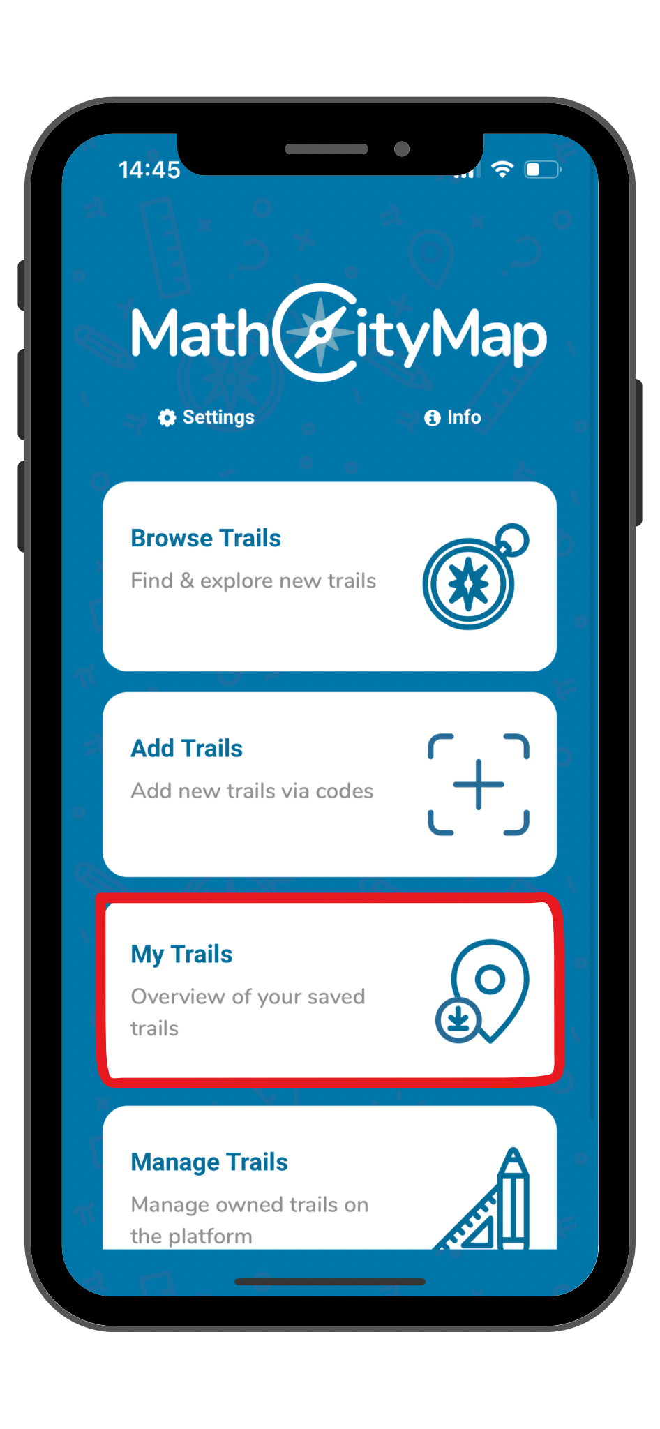 My Trails | MathCityMap