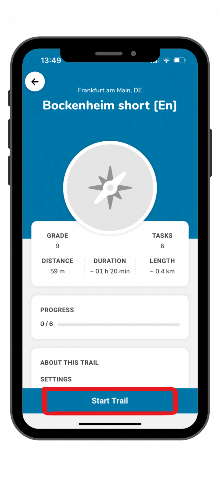 My Trails | MathCityMap